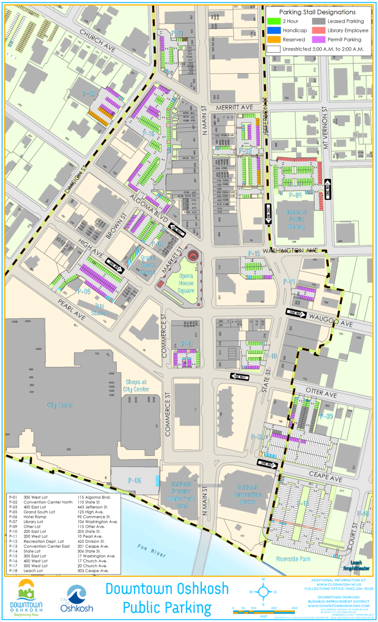 Parking - Downtown Oshkosh